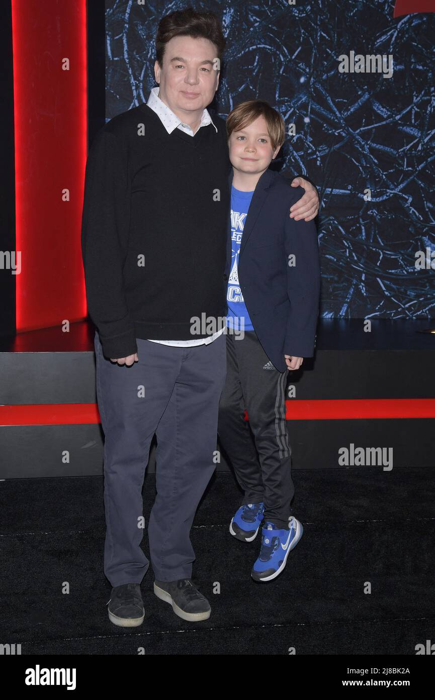 (L-R) Mike Myers and Skip Myers attend Netflix's "Stranger Things ...