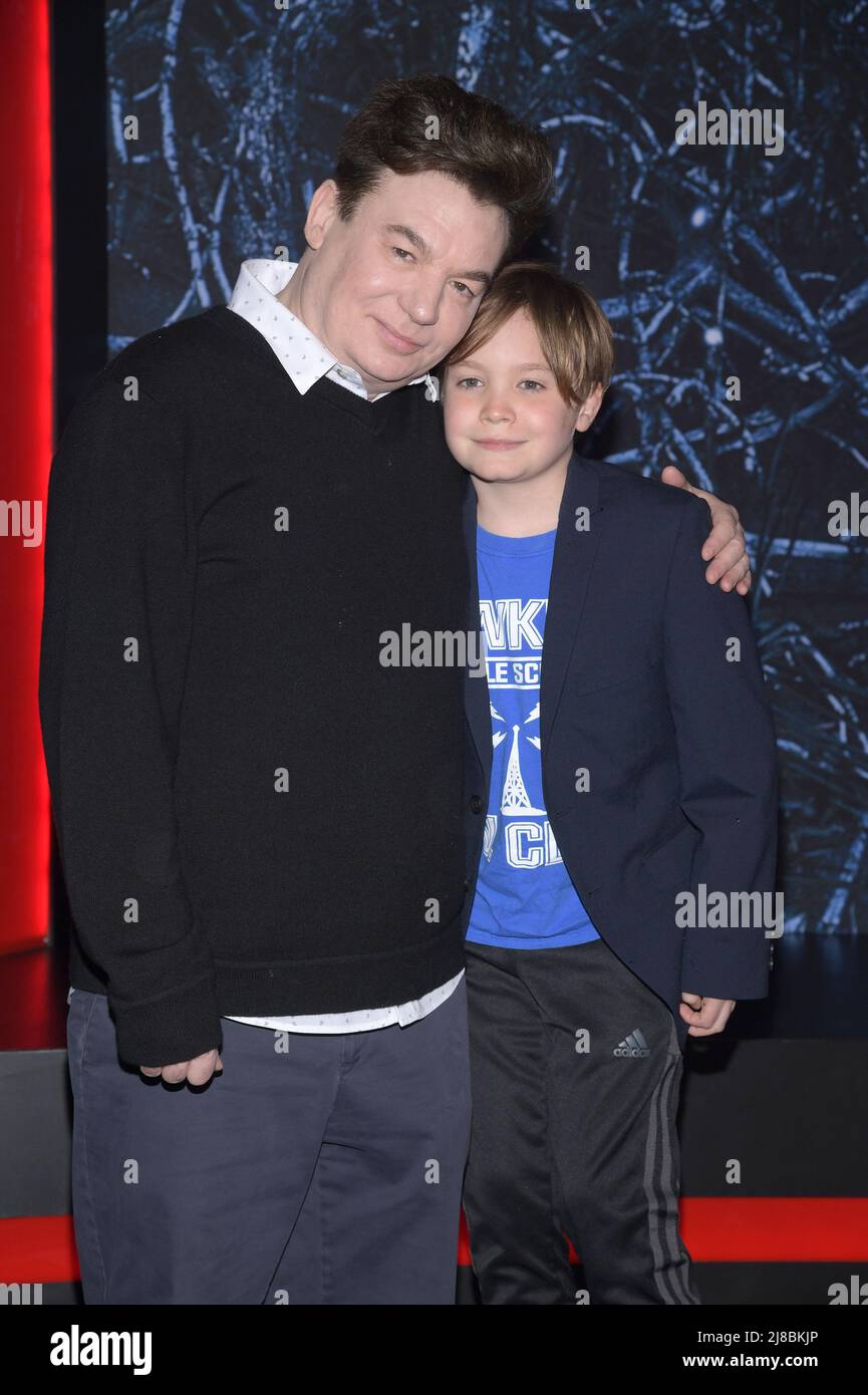 (L-R) Mike Myers and Skip Myers attend Netflix's "Stranger Things ...