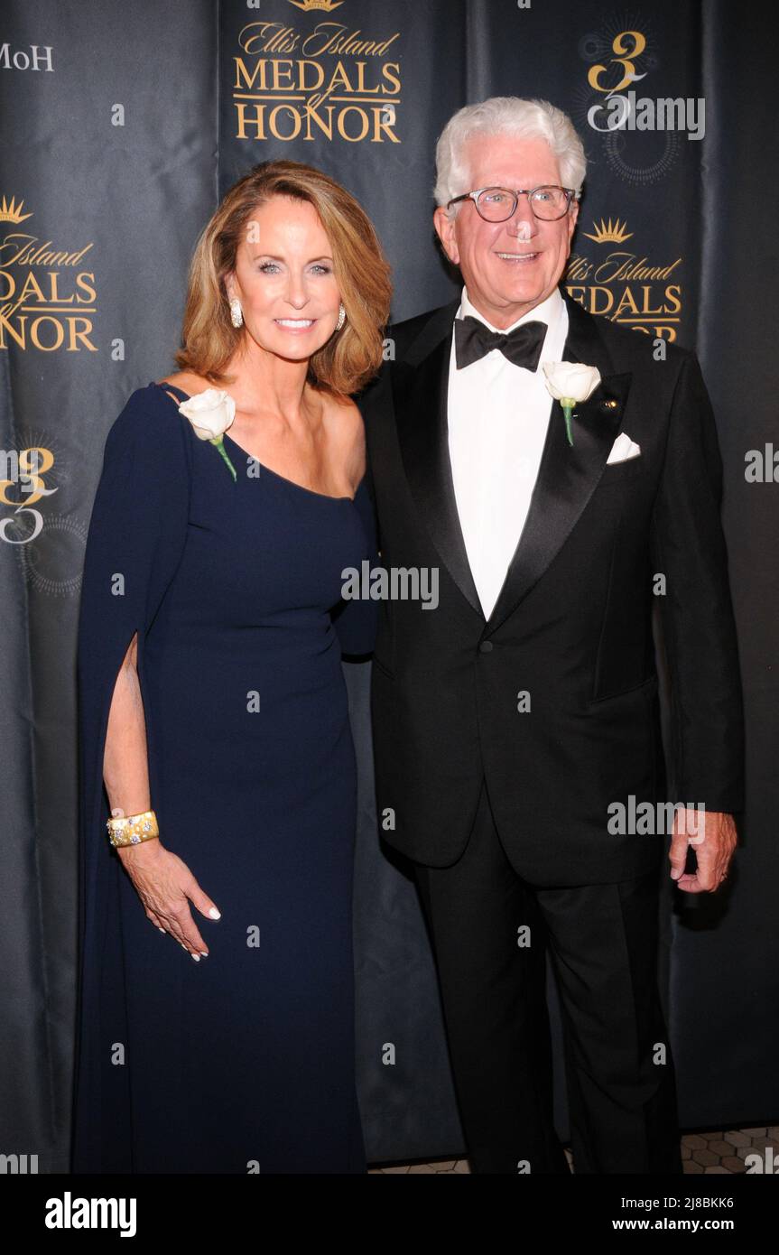 Jennifer Fischer and David Fischer attend the 35th Anniversary Ellis ...