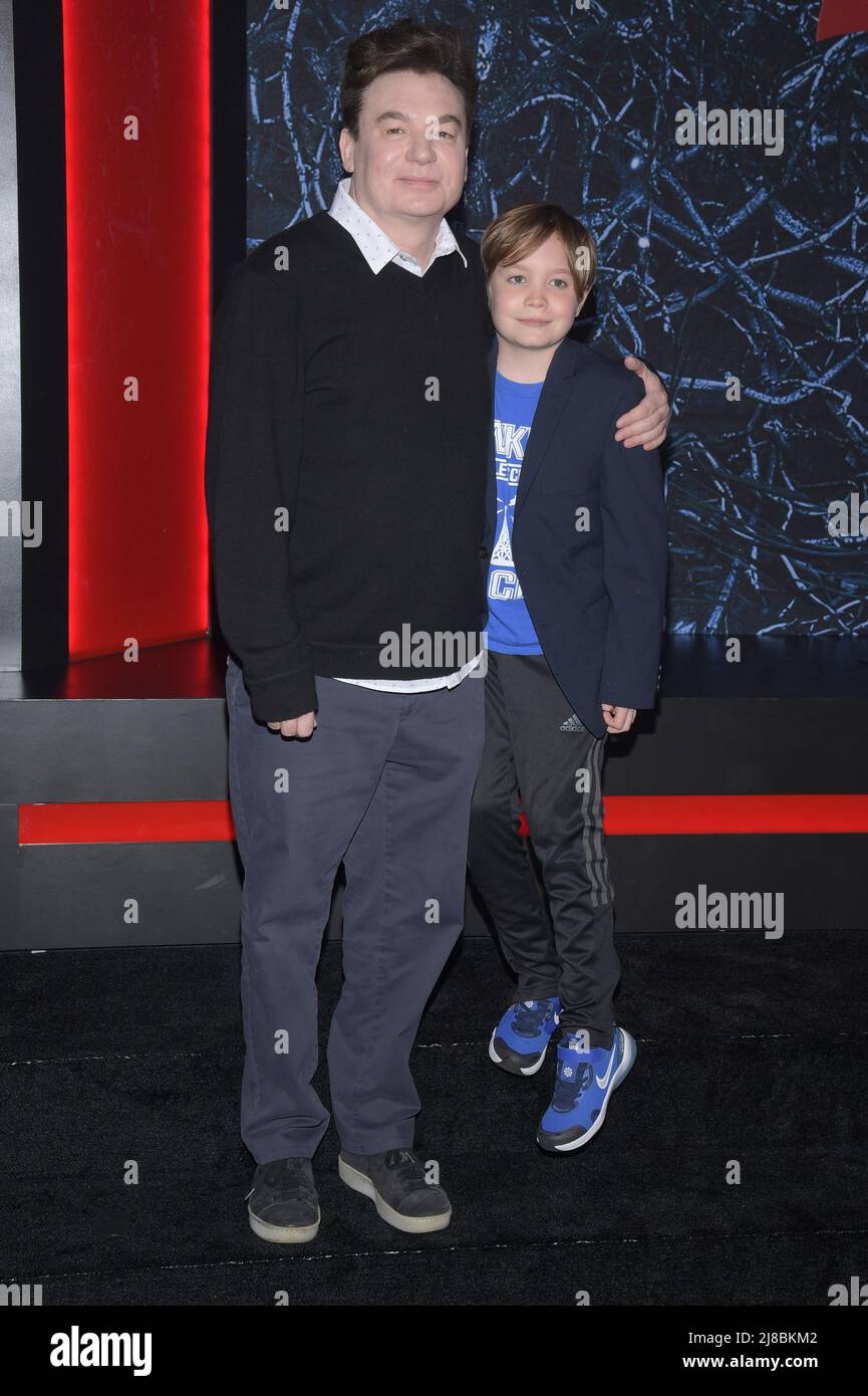 (L-R) Mike Myers and Skip Myers attend Netflix's "Stranger Things ...