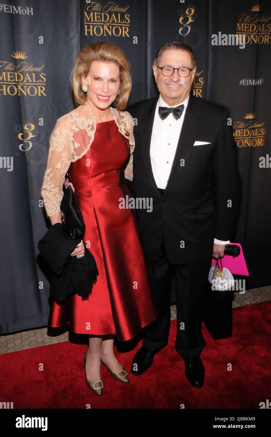 Nancy Brinker and Michael Zinner attend the 35th Anniversary Ellis ...