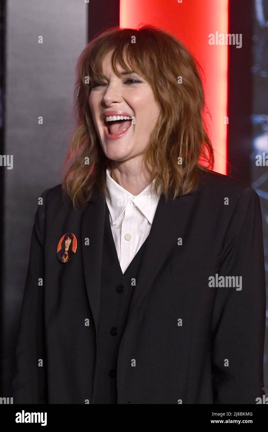 Winona Ryder attends Netflix's "Stranger Things" Season 4 New York ...