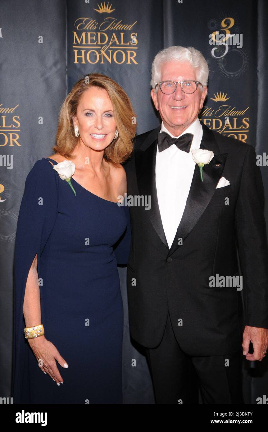 Jennifer Fischer and David Fischer attend the 35th Anniversary Ellis ...