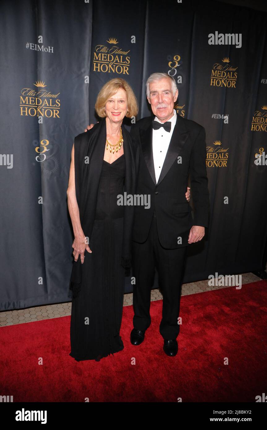 Rich Wilson and Kimberly Till attend the 35th Anniversary Ellis Island ...