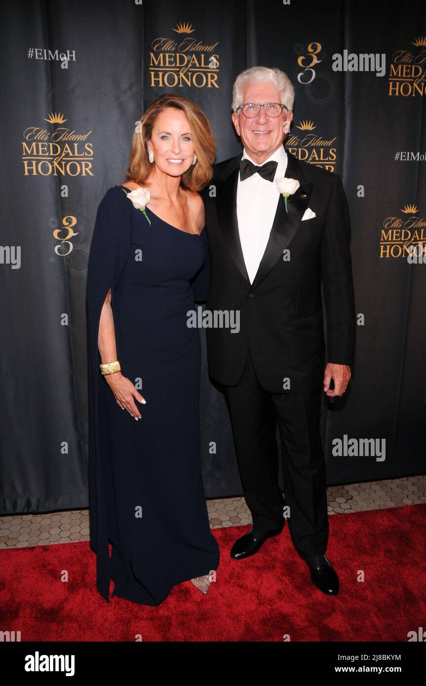 Jennifer Fischer and David Fischer attend the 35th Anniversary Ellis ...