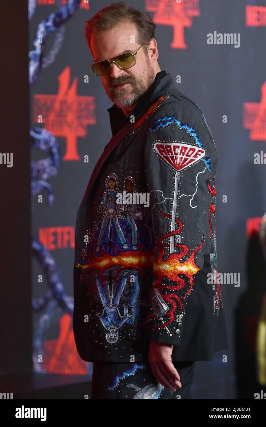 David Harbour attends Netflix's "Stranger Things" Season 4 New York ...