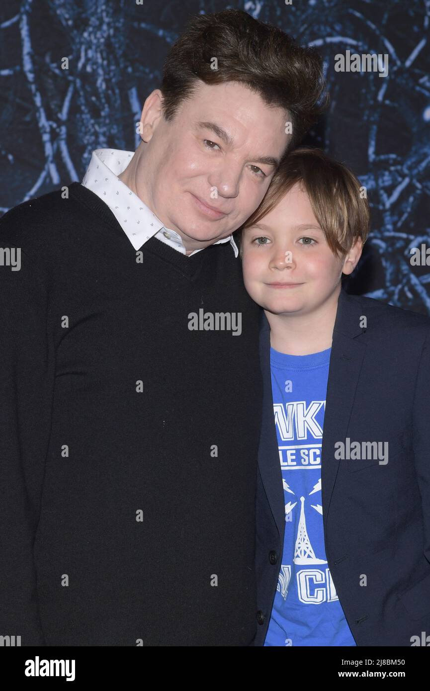 (L-R) Mike Myers and Skip Myers attend Netflix's "Stranger Things ...