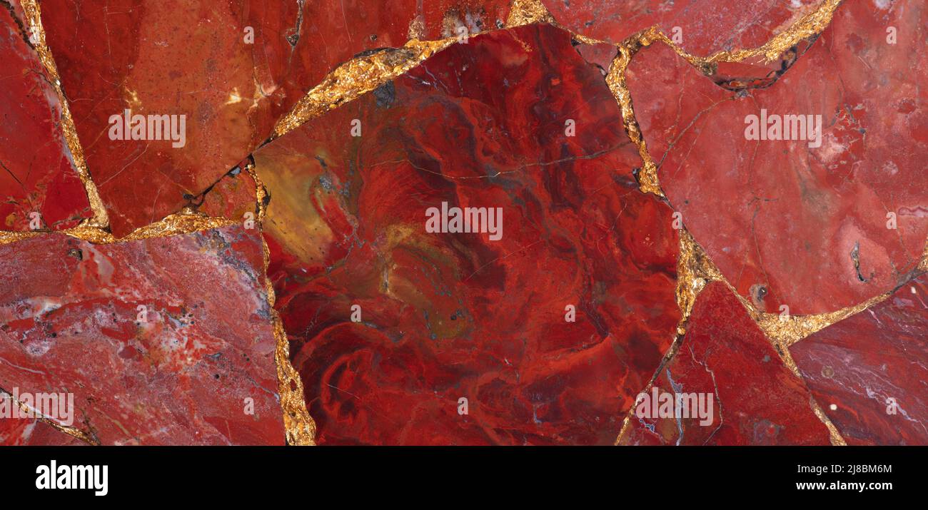 Expensive stone texture with a gold leaf, background for your new ...