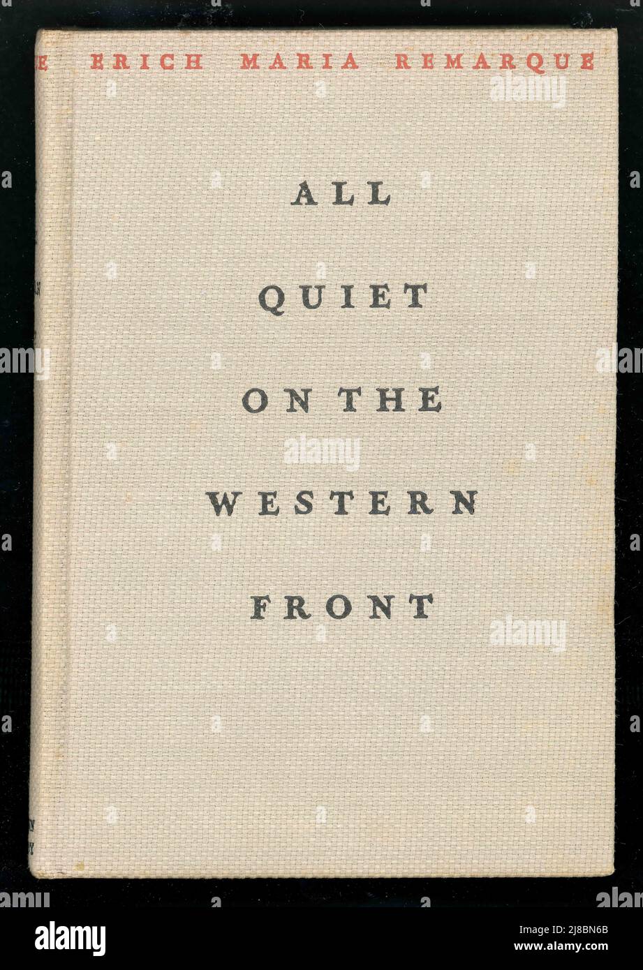 All quiet on the western front book hi-res stock photography and images ...