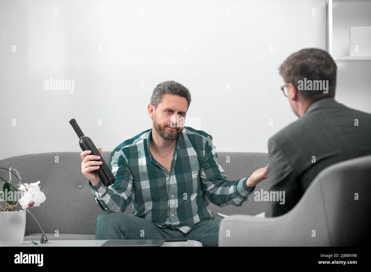 Alcohol abuse counselor hi-res stock photography and images - Alamy