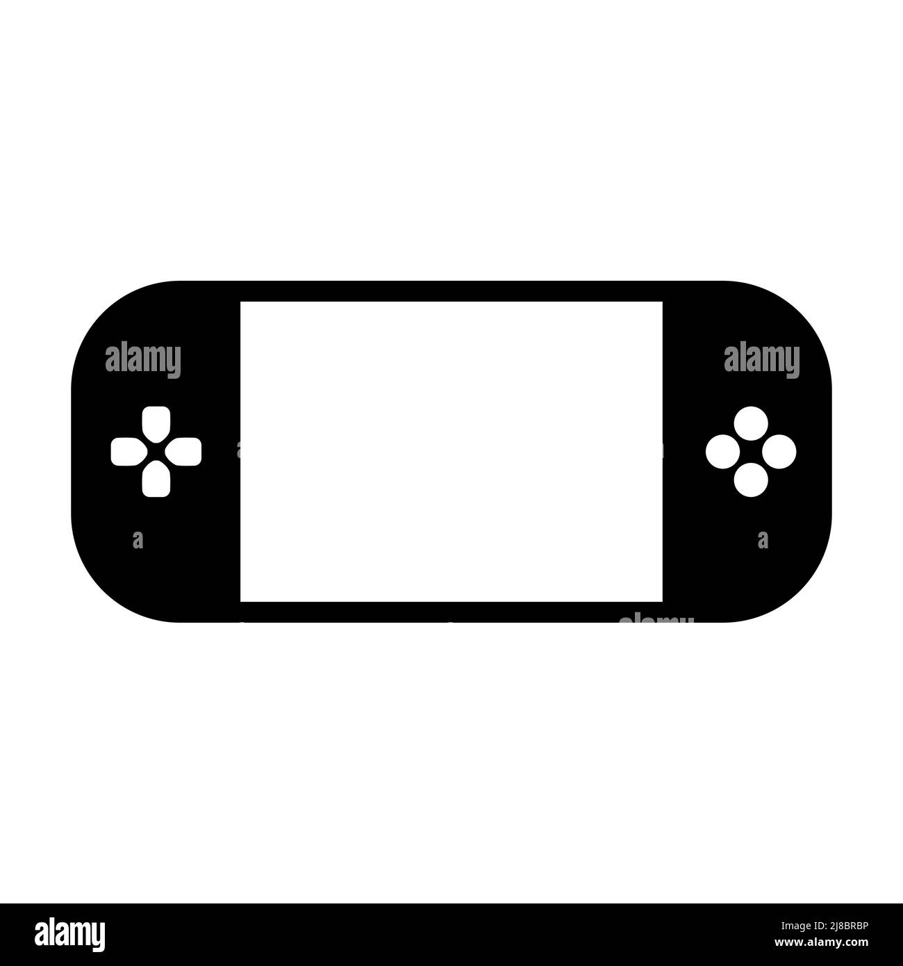 Game console vector icon on white background Stock Vector Image & Art ...