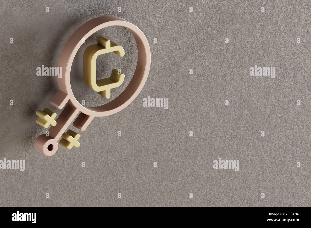 Beautiful abstract illustrations Golden Cryptocurrency Coin UP symbol ...