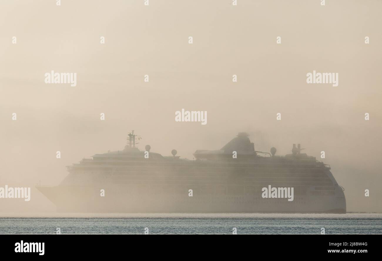 Cobh, Cork, Ireland. 15th May, 2022. Cruise liner Jewel of the Seas ...