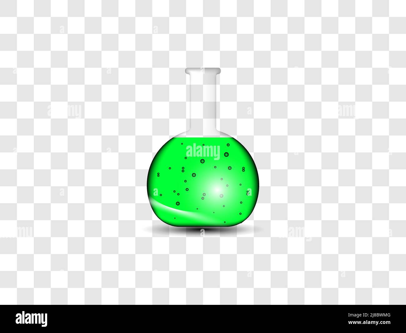 Flask, laboratory, chemistry, science. Vector illustration Stock Vector ...