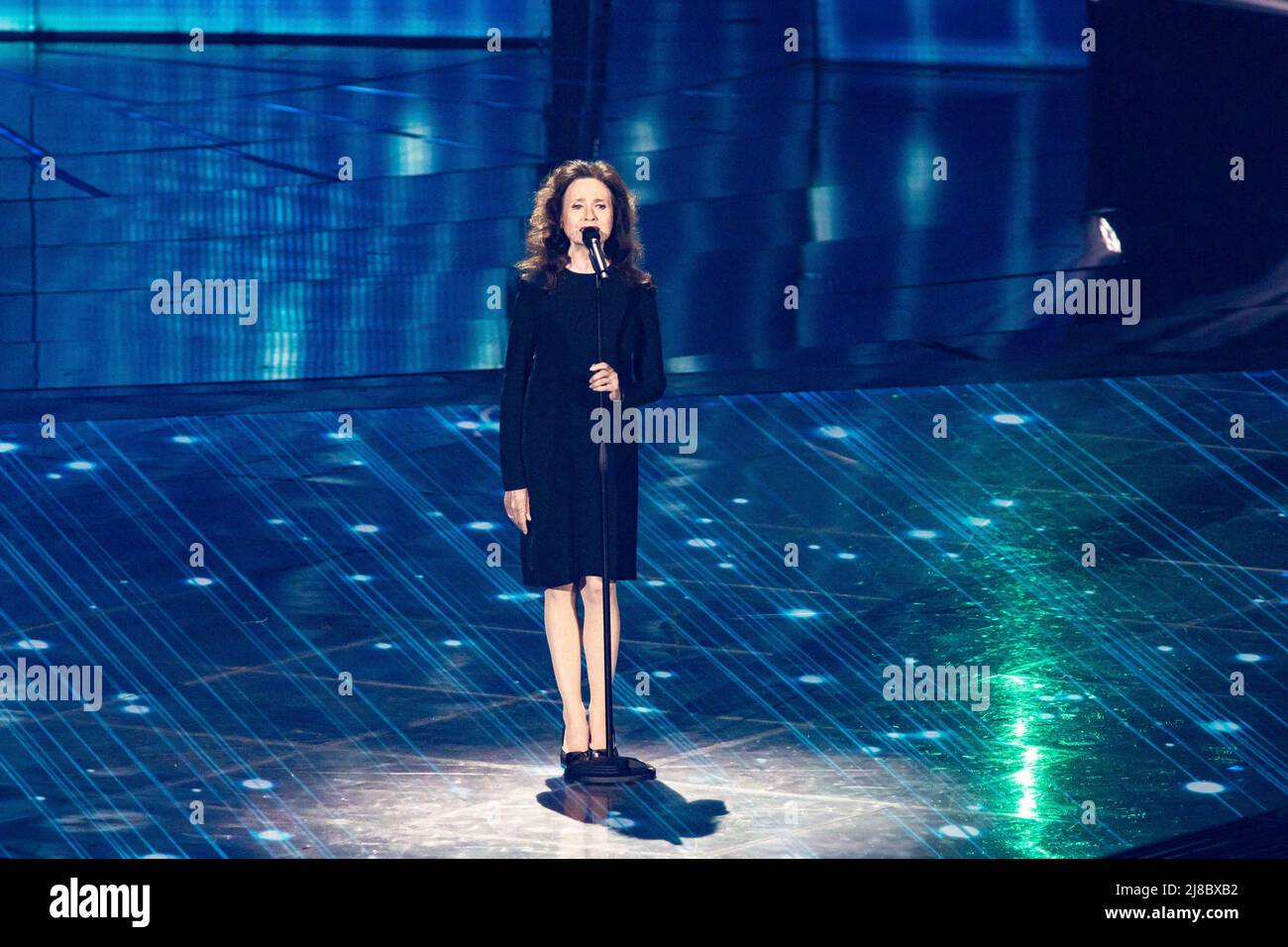 60’s Italian singer Gigliola Cinquetti performs at the grand-final of ...