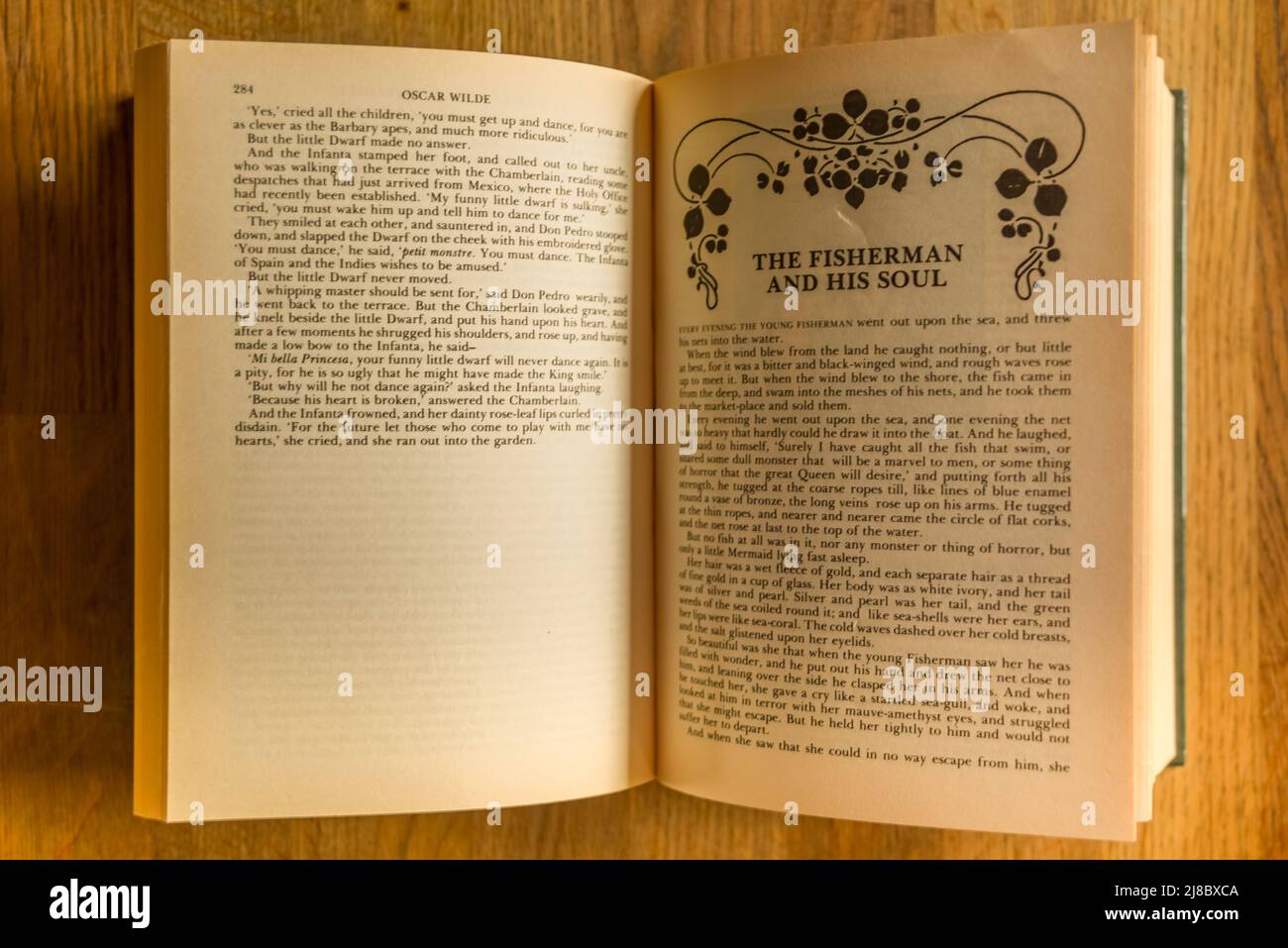 Open Book Pages With Words