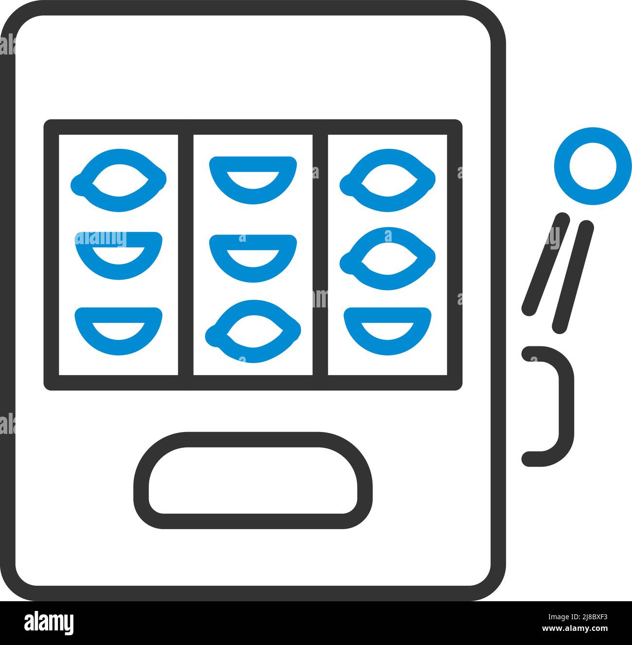 One arm bandit Cut Out Stock Images & Pictures - Alamy