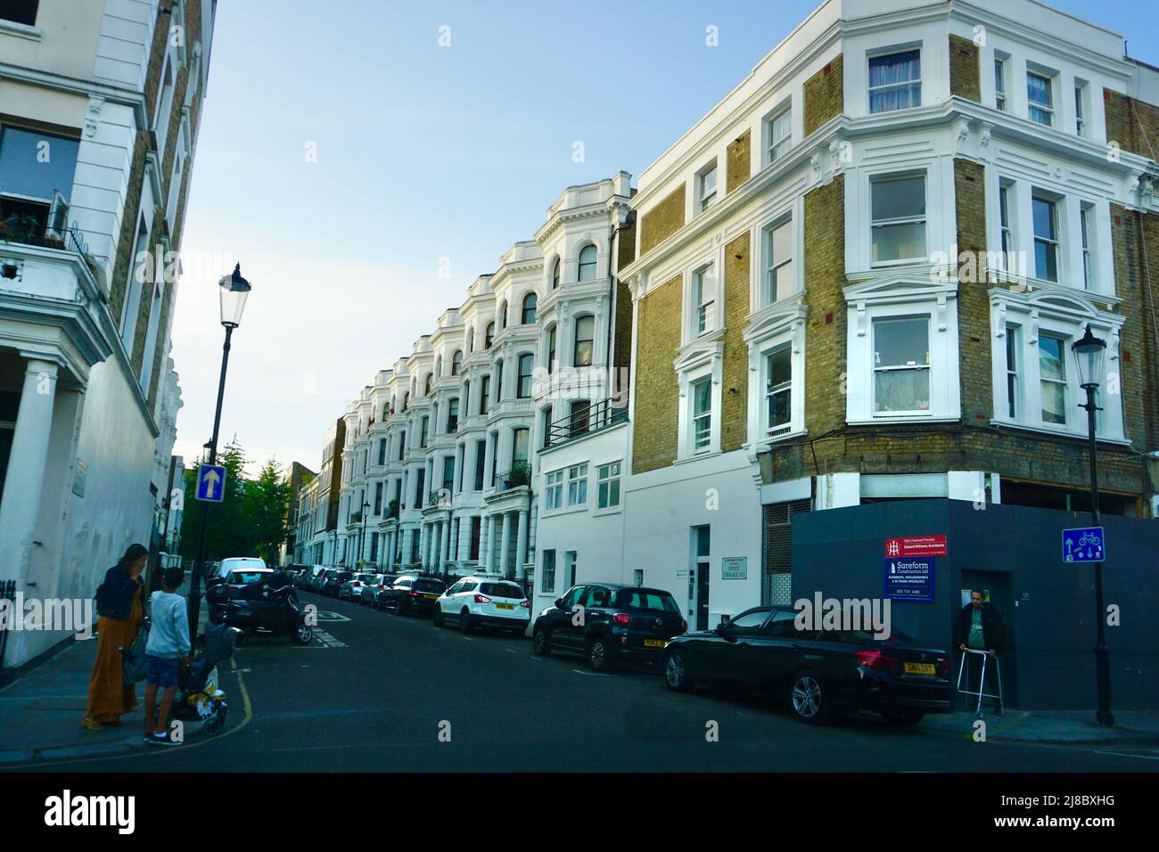 Street view in London United Kingdom Stock Photo - Alamy