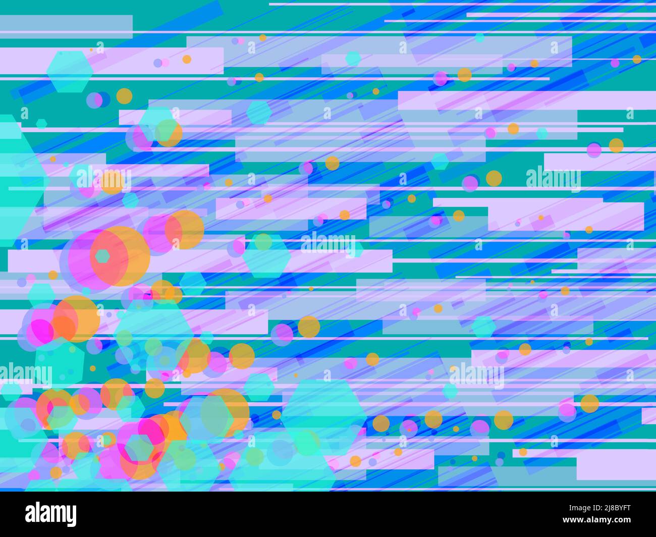 blue stripes abstract background 80e style, bright vintage retro ...
