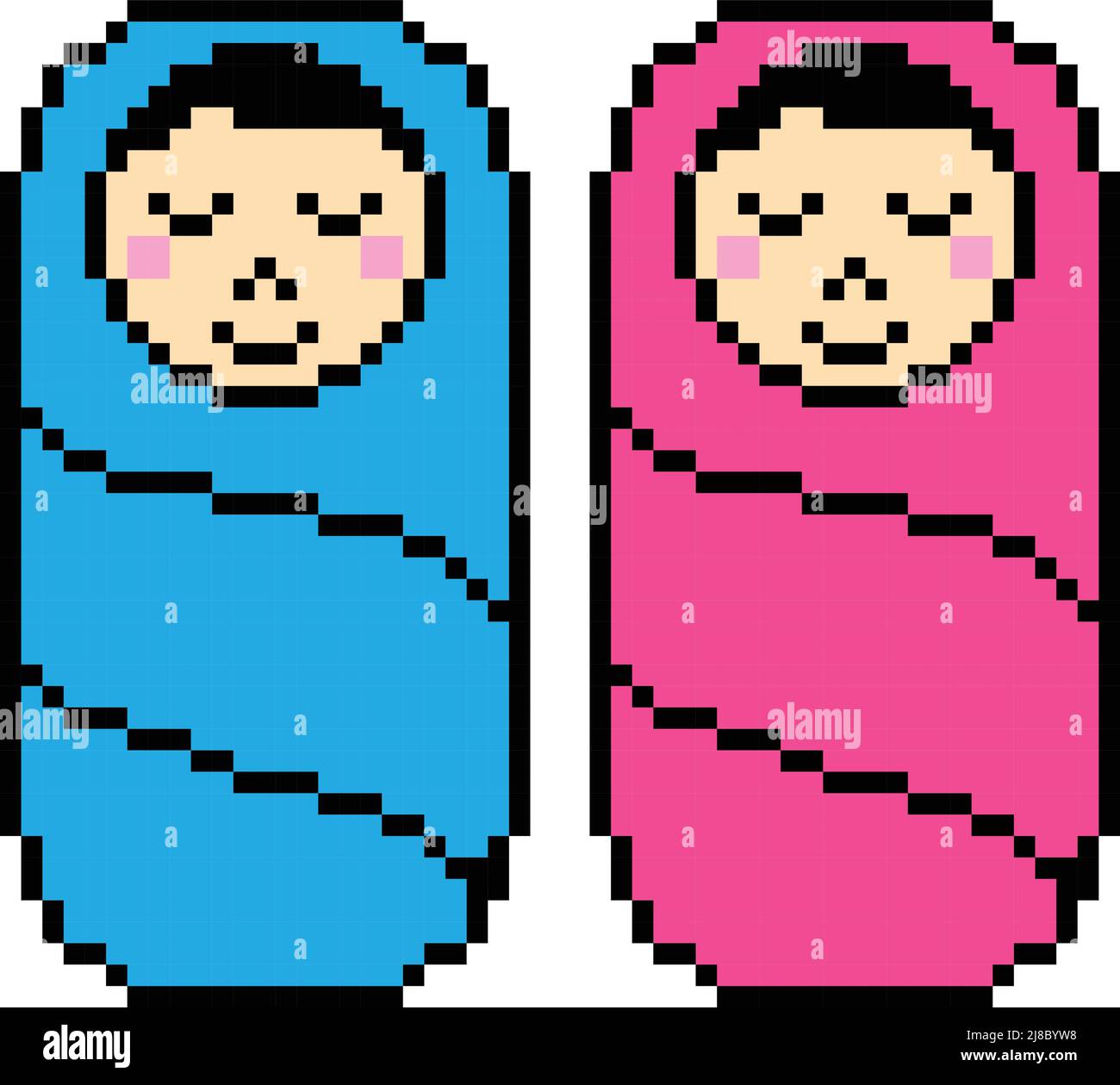 8 bit face Stock Vector Images - Alamy