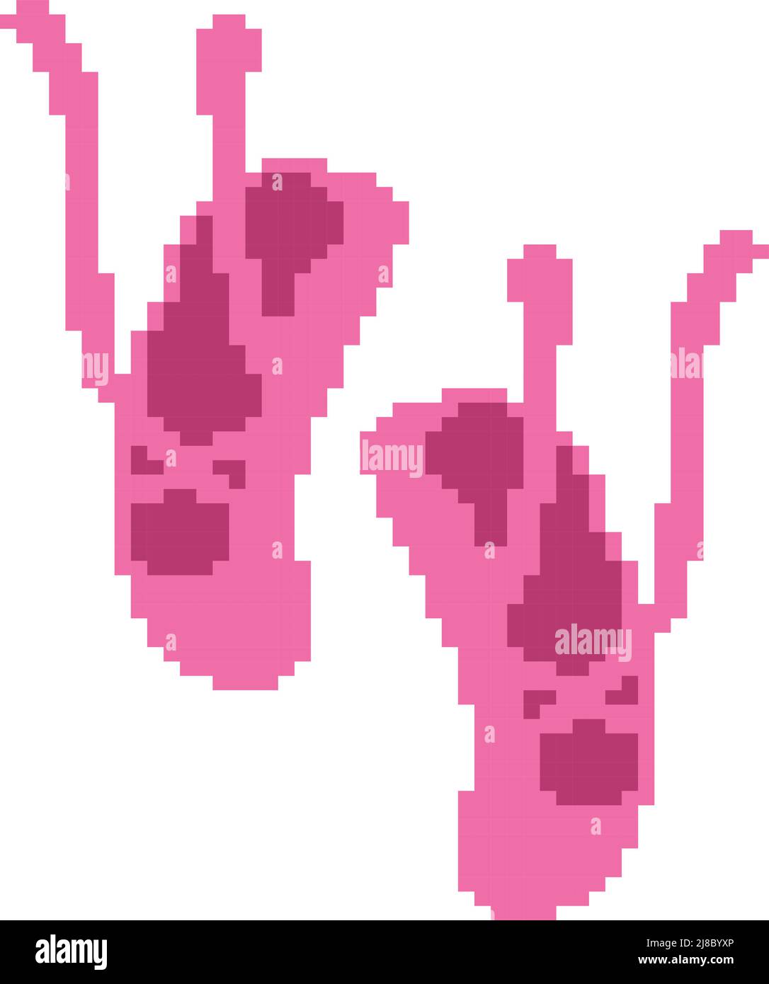 Pixel ballerina Stock Vector Images - Alamy