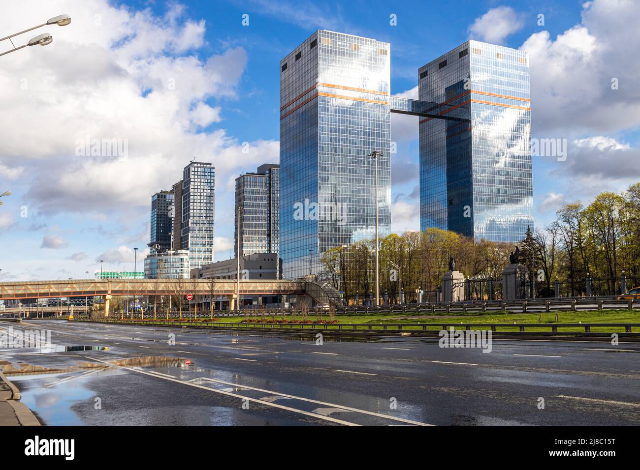 Moscow / Russia - 07 22 2022: Residential complex Prime Park ...