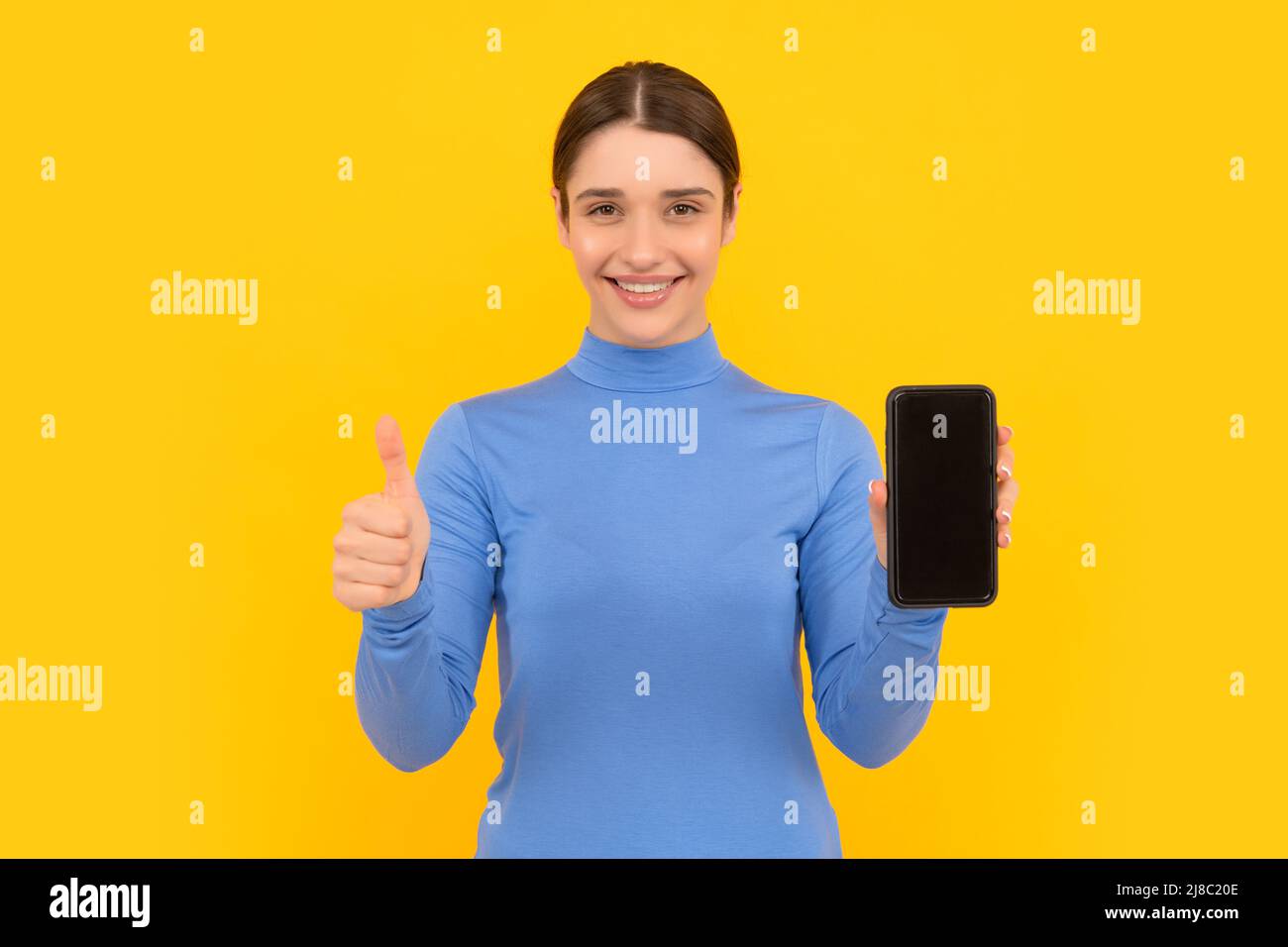 Typing with thumb hi-res stock photography and images - Alamy