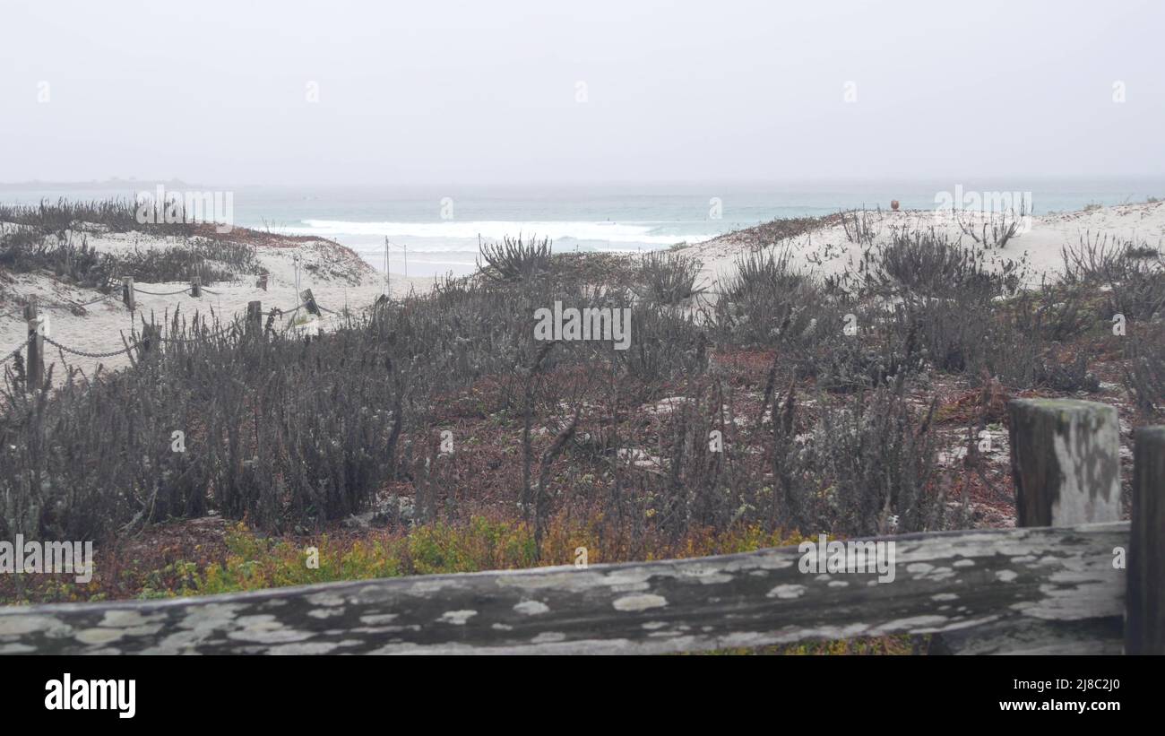 Monterey beach footpath california hi-res stock photography and images ...