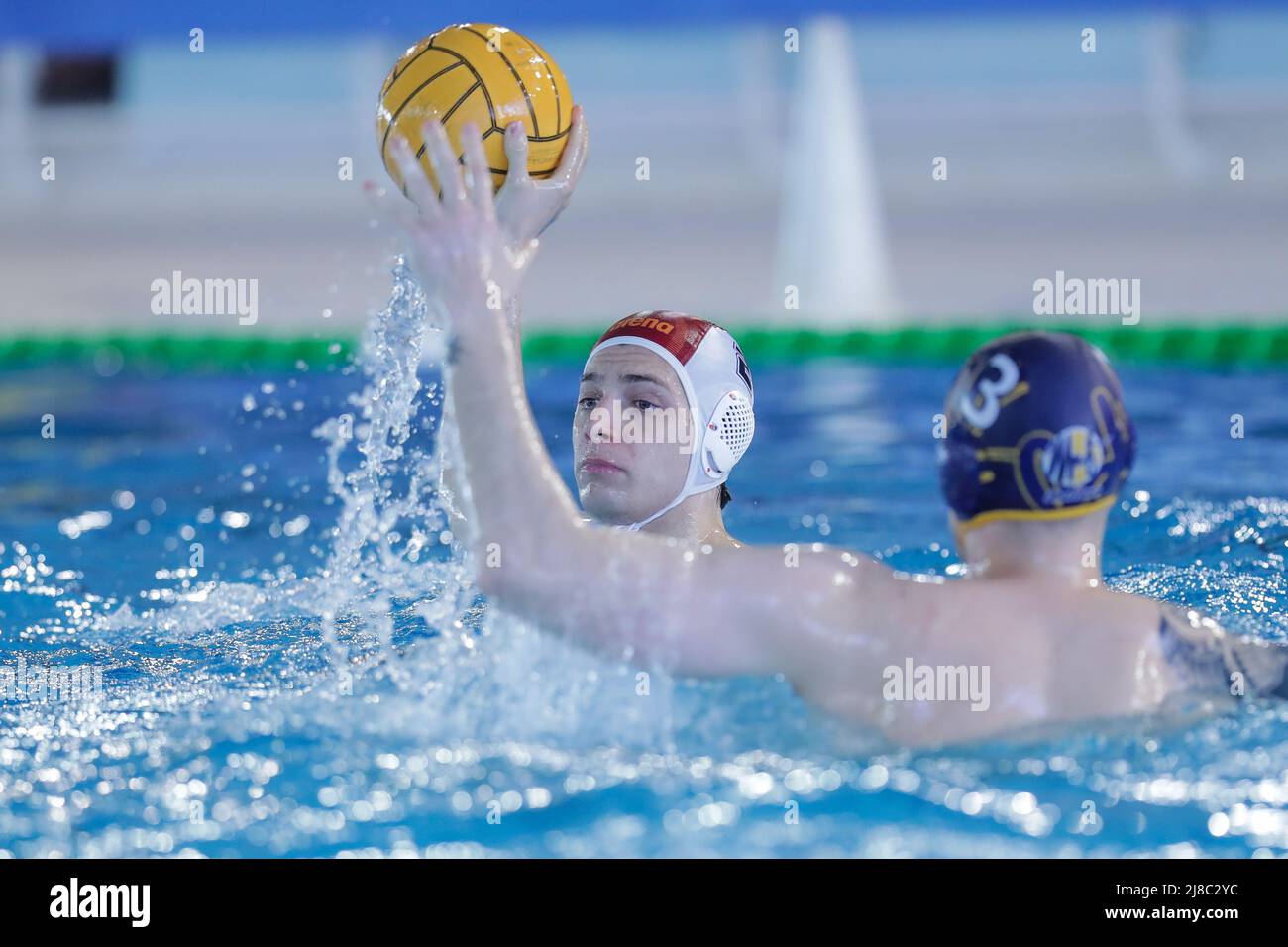 Matteo Carlo Ciotti (Roma Nuoto) during Play Out - Roma Nuoto vs WP ...