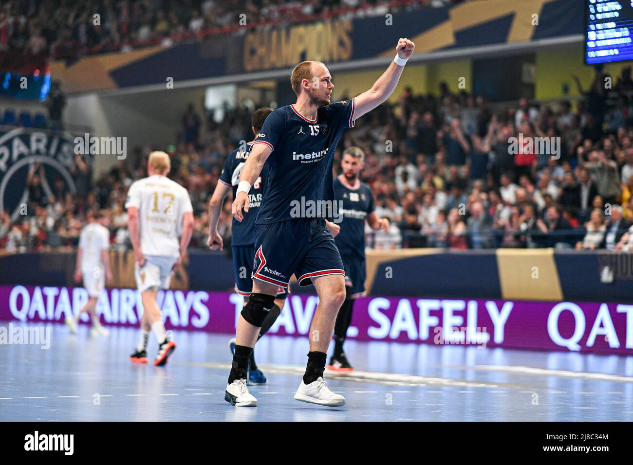 Henrik Toft Hansen during the EHF Champions League, Quarter-finals, 1st ...