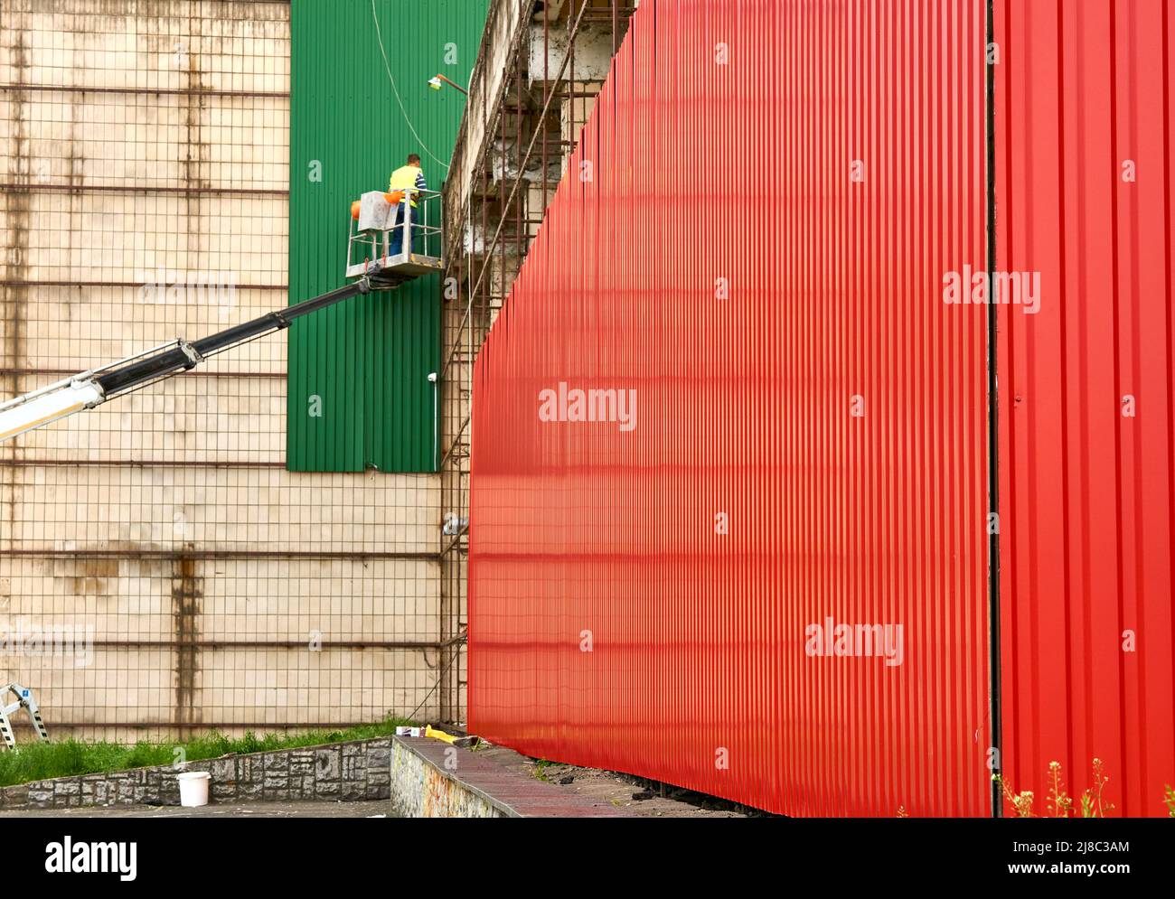 Cladding panels hi-res stock photography and images - Alamy