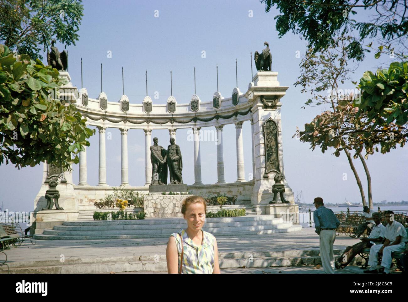 Hemiciclo de la Rotonda independence monument, Guayaquil, Guayas ...