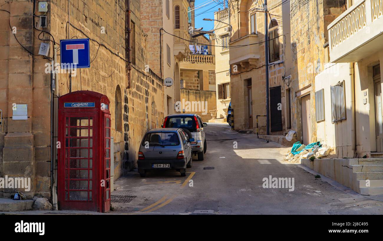 A dusty phonebooth in a dusty street Stock Photo - Alamy