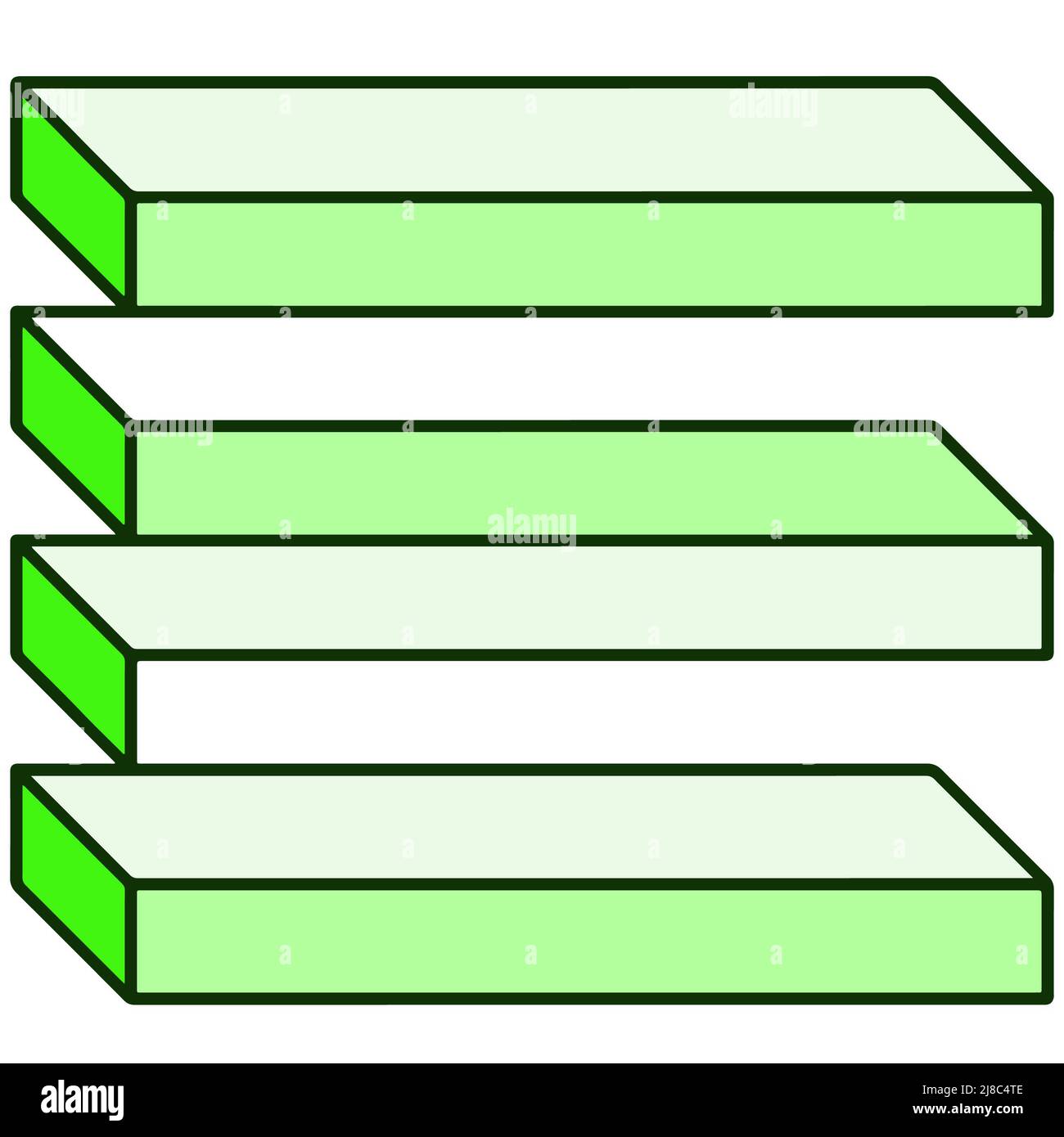 Vector image of an abstract geometric optical illusion Stock Photo - Alamy