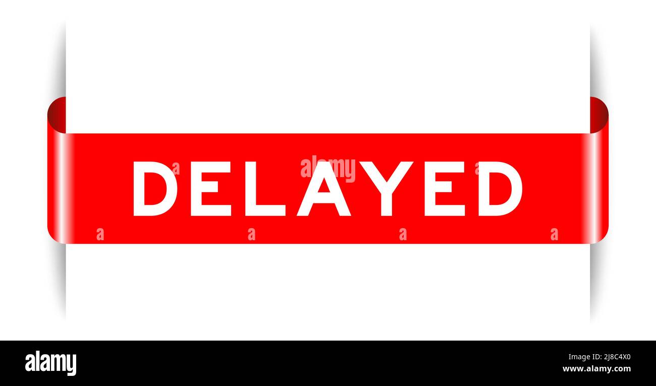 Delayed project Stock Vector Images - Alamy