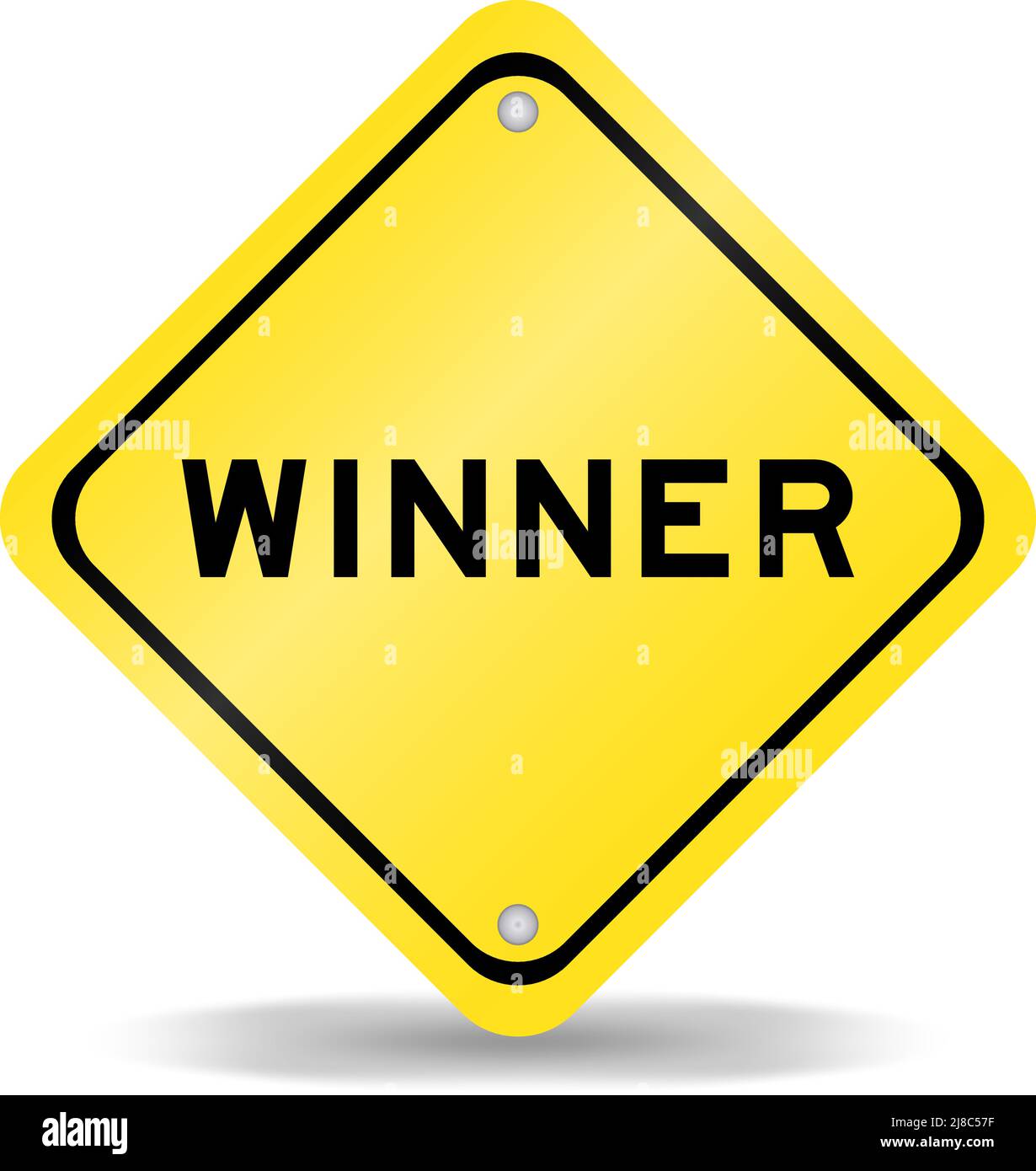 Winning entry Stock Vector Images - Alamy