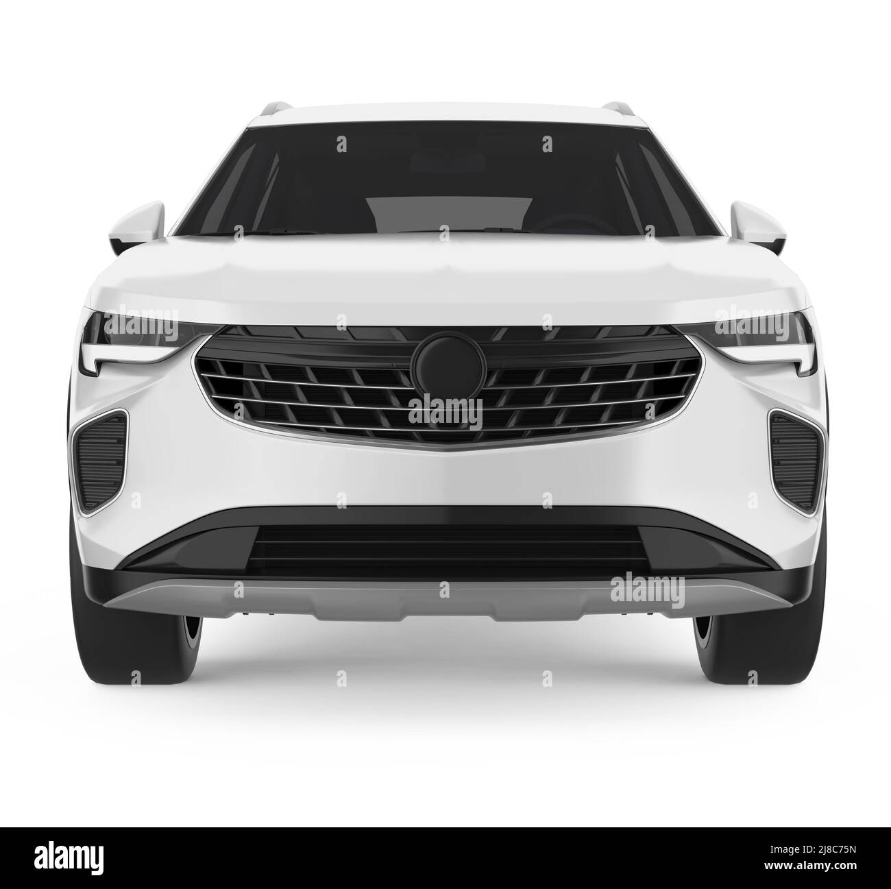 SUV Car Isolated Stock Photo - Alamy