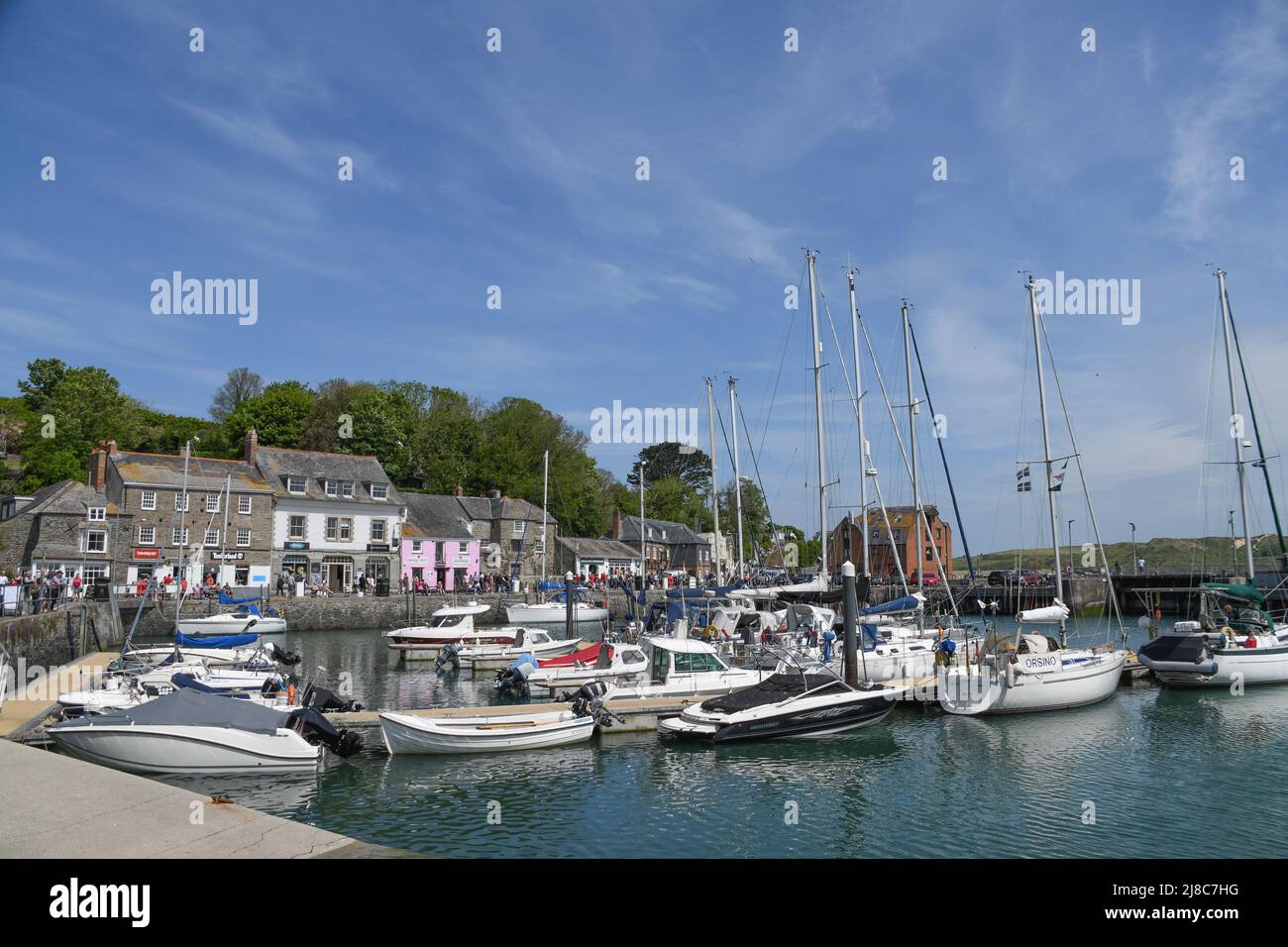 Padstow, Cornwall, UK. 15th May 2022. UK Weather. It was over 20 ...