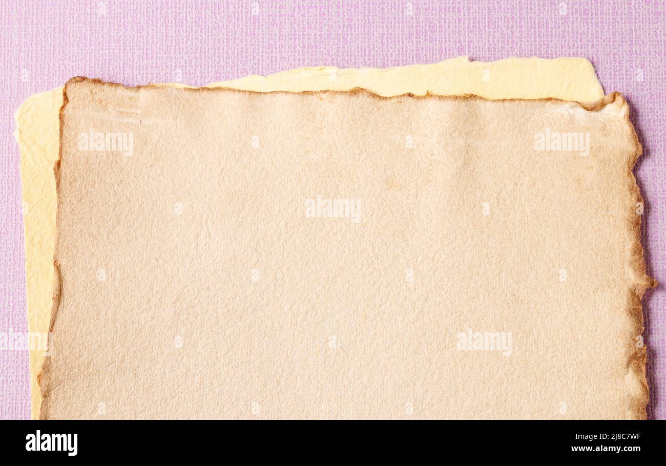 Vintage paper background, copy space Stock Photo - Alamy