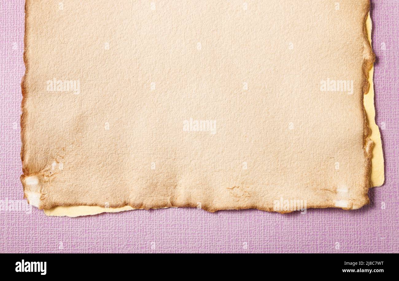 Vintage paper background, copy space Stock Photo - Alamy