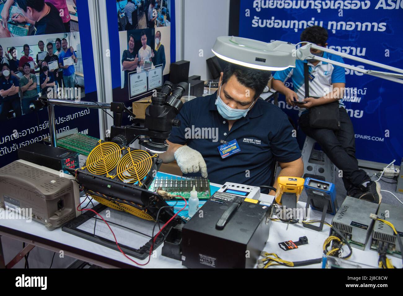 Asic miner repair hi-res stock photography and images - Alamy