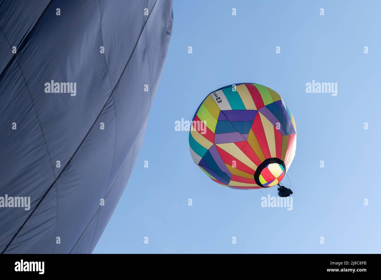 Wallingford Car Rally, Balloon Event 2022 Stock Photo - Alamy