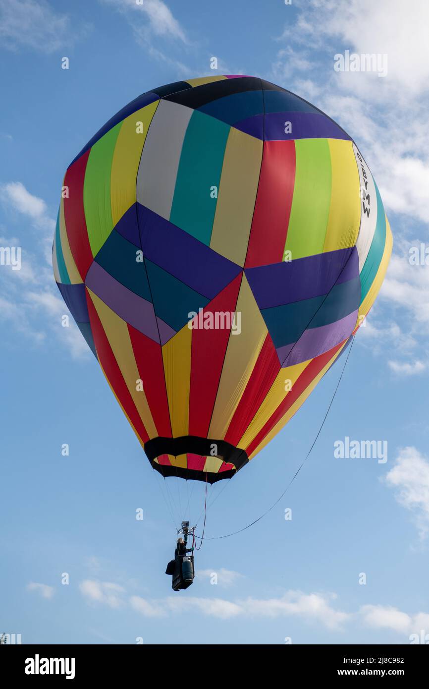 Wallingford Car Rally, Balloon Event 2022 Stock Photo - Alamy