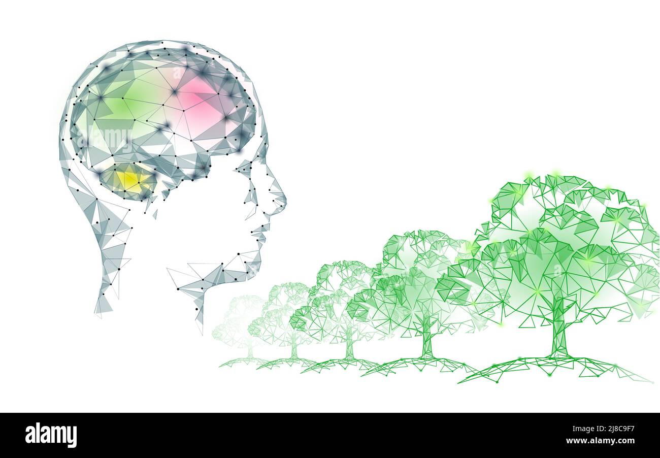 3D human mind mental health. Mood support drug therapy medical care ...