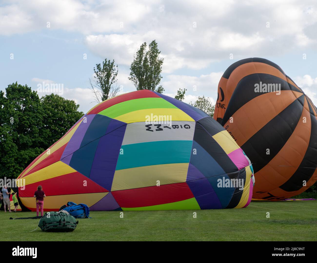 Wallingford Car Rally, Balloon Event 2022 Stock Photo - Alamy