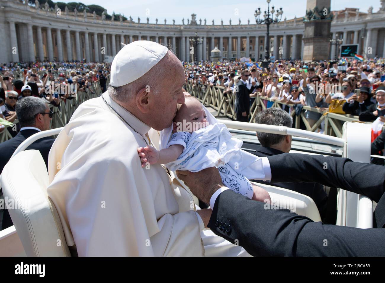 Italy, Rome, Vatican,15/05/02. Pope Francis presides over the ...
