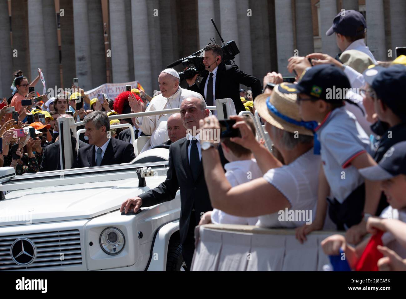 Italy, Rome, Vatican,15/05/02. Pope Francis presides over the ...