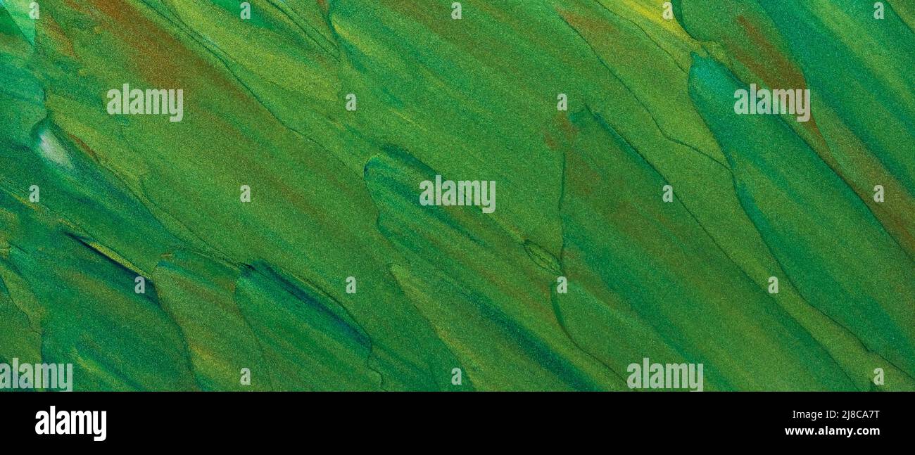 Texture of green paint with glitter. Abstract earth color background ...