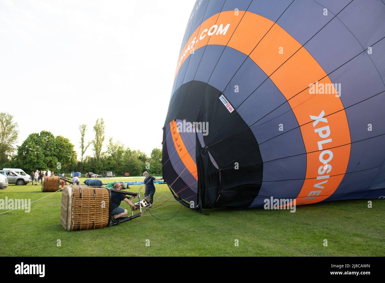 Wallingford Car Rally, Balloon Event 2022 Stock Photo - Alamy