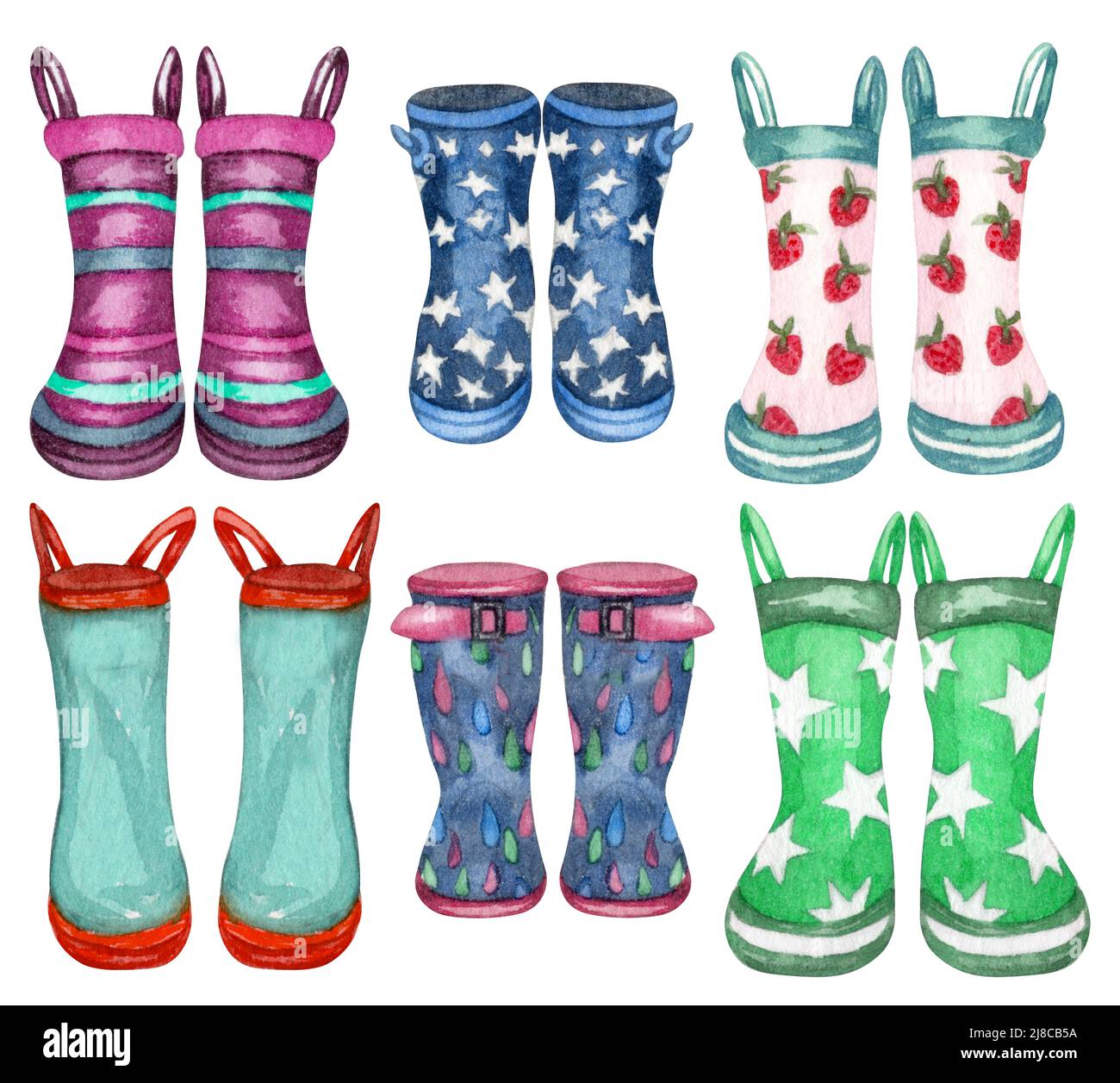 Wellies puddle child Cut Out Stock Images & Pictures - Alamy